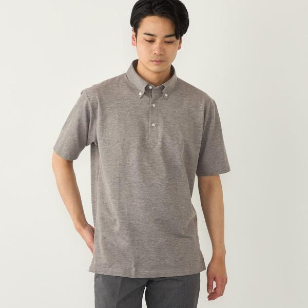 型番：212320001ブランド：シップス カラーズ商品名：SHIPS Colors:〈消臭〉Deo-Papi(R) カノコ ボタンダウン ポロシャツ◇カラー：ライトグレー/ブラック/ライトブルー/ダークブルー