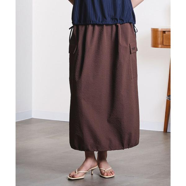 型番：204262032001ブランド：ローズバッド商品名：CARGO POCKET MAXI SKIRTカラー：YELLOW/OLIVE/BROWN/BLACK