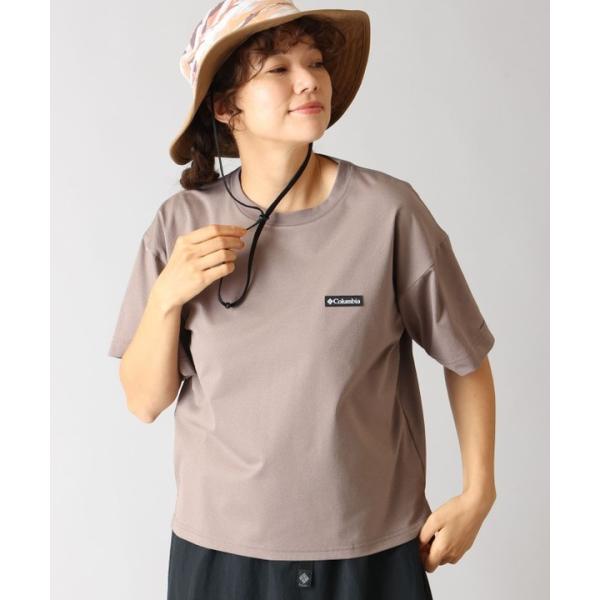 型番：PL4269ブランド：コロンビア商品名：Columbia/ ウィメンズトゥリースワローオムニフリーズゼロショートスリーブTシャツ /コロンビカラー：Black/Iron/Mossy　Green