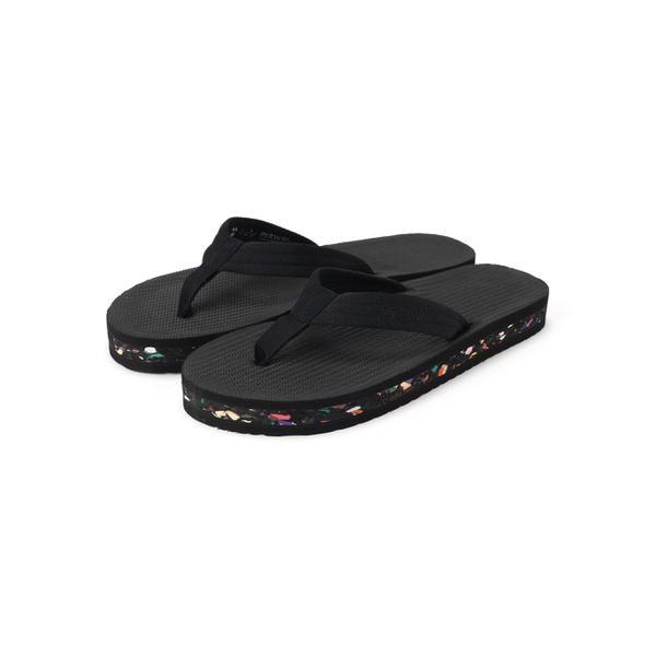 型番：7876993204ブランド：ロイヤルフラッシュ商品名：Indosole／インドソール／Riversole Flip Flops SANDALSカラー：ブラック/ライトグレー3