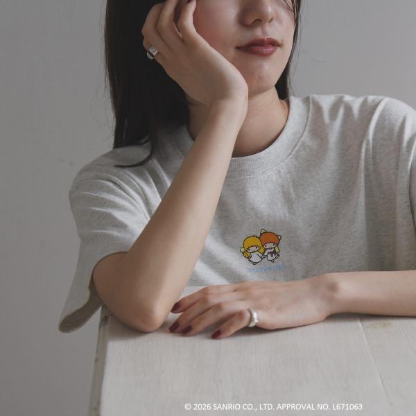 型番：722320069ブランド：シップス エニィ商品名：LITTLE TWIN STARS × SHIPS any: リトルツインスターズ プリント TEEカラー：ホワイト系1/ホワイト系2/ライトグレー
