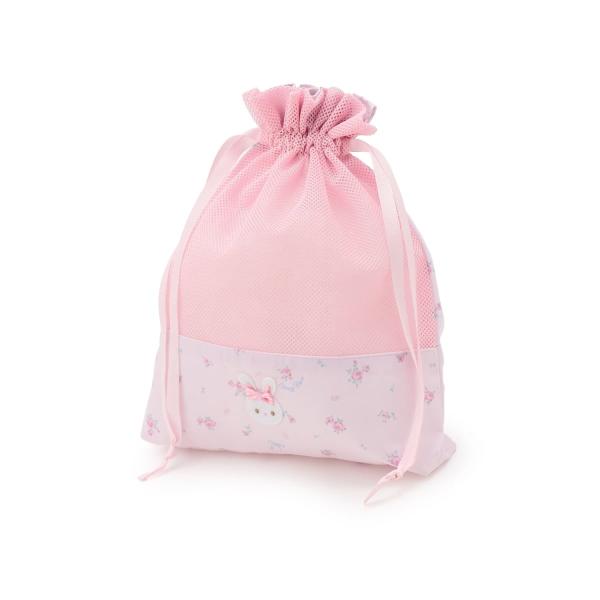 型番：6063406ブランド：メゾピアノ商品名：【大人メゾピアノ】メッシュ巾着　小カラー：ライト　ピンク