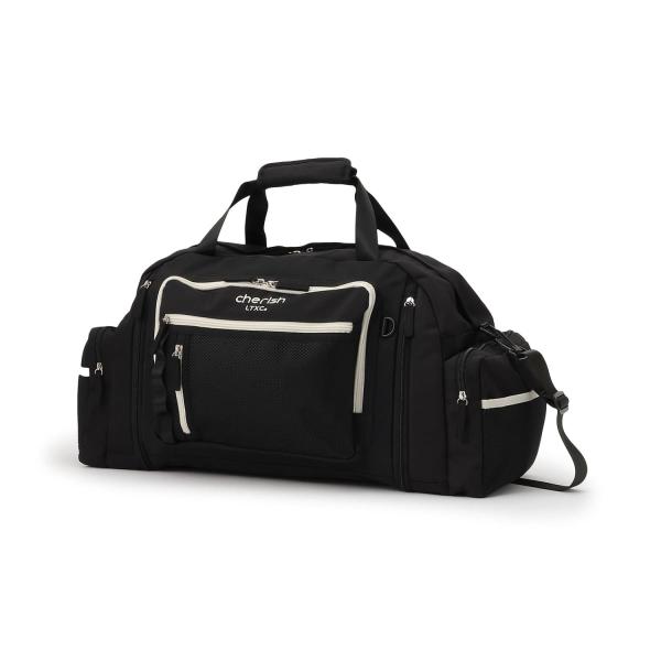型番：7763419ブランド：ラブトキシック商品名：【LTXC】メッシュポケット拡張ボストンカラー：マルチ　/黒　