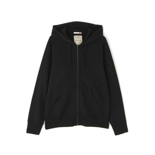 型番：7836231016ブランド：アヴィレックス商品名：《TFQP》JAPAN MADE ZIP UP HOODIE GIZA COTTON ／ ギザコットカラー：ブラック