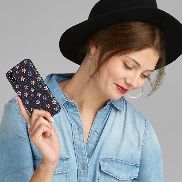 型番：CM038120ブランド：ケースメイト（Case-Mate）商品名：iPhoneXS/X対応ケース Wallpapers-Floral Gardenカラー：ネイビー