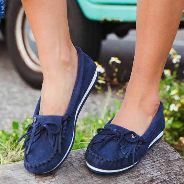 型番：MI-KILTY-PLUSブランド：ミネトンカ商品名：撥水加工 スエードモカシン MINNETONKA KILTY PLUS キルティプラスカラー：ブラウン/ベージュ/ネイビー