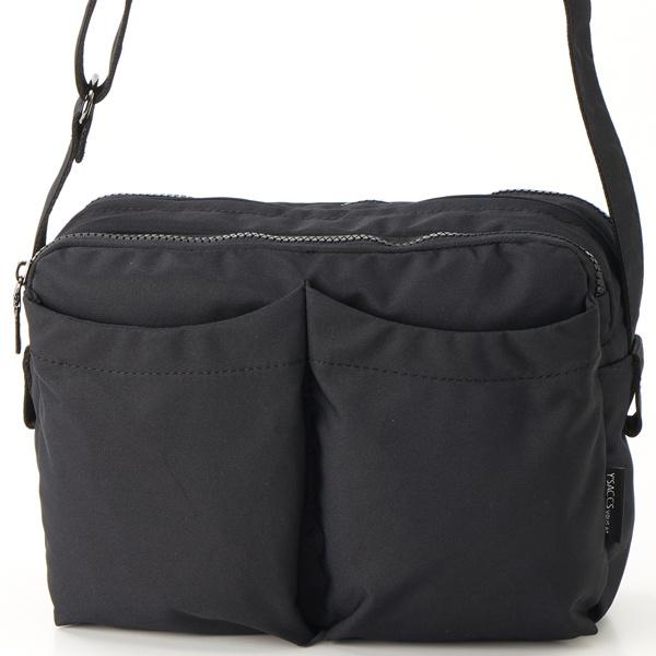 型番：YV002-02ブランド：イザック ヴーエ商品名：＜Y’SACCS vous et＞ フロントポケットショルダーカラー：ブラック/グレージュ/マスタード/レッド/ブルー/カーキ