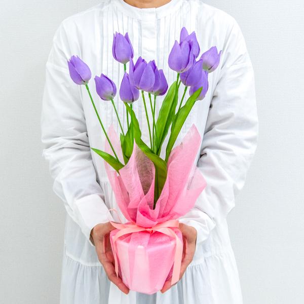 (PAS143-PURPLE)【商品サイズ】H約47cm