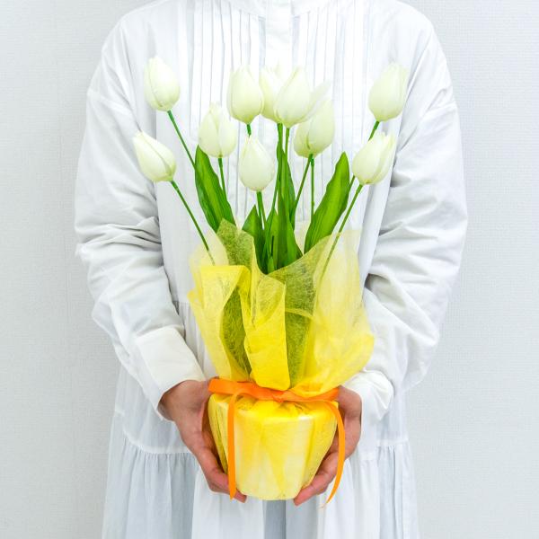 (PAS143-WHITE)【商品サイズ】H約47cm