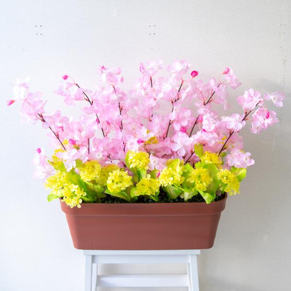 (PF023)H約50cm×W約65cm(プランターサイズ：H約18cm×W約50cm×D約20cm)