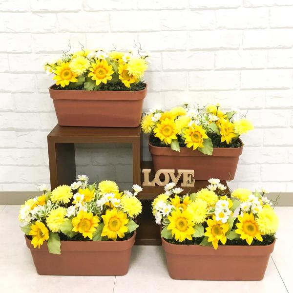 (PF219)H約25cm×W約30cm(プランターサイズ：H約12cm×W約30cm×D約13cm)