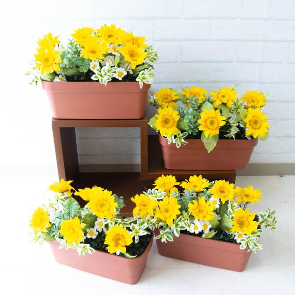 (PF334)H約25cm×W約35cm(プランターサイズ：H約12cm×W約30cm×D約13cm)