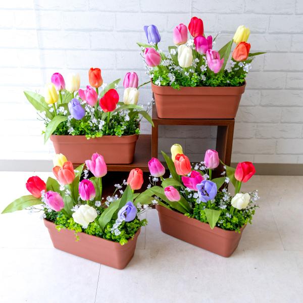 (PF402)H約30cm×W約35cm(プランターサイズ：H約12cm×W約30cm×D約13cm)