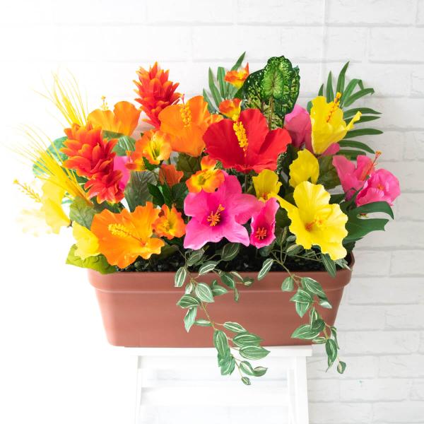 (PF444-LB)H約50cm×W約65cm(プランターサイズ：H約18cm×W約50cm×D約20cm)