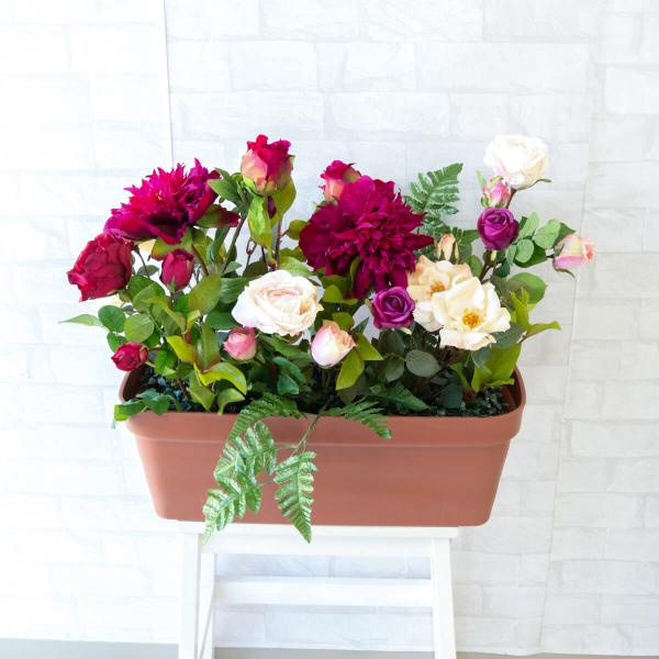 (PF526-LB)H約50cm×W約55cm(プランターサイズ：H約18cm×W約50cm×D約20cm)