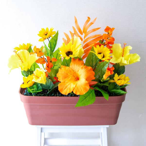 (PF791-LB)H約50cm×W約55cm(プランターサイズ：H約18cm×W約50cm×D約20cm)