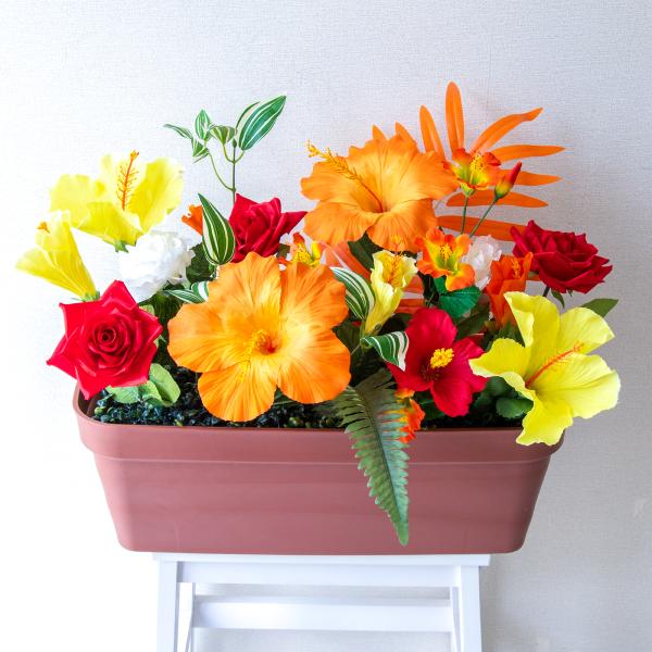 (PF793-LB)H約45cm×W約50cm(プランターサイズ：H約18cm×W約50cm×D約20cm)