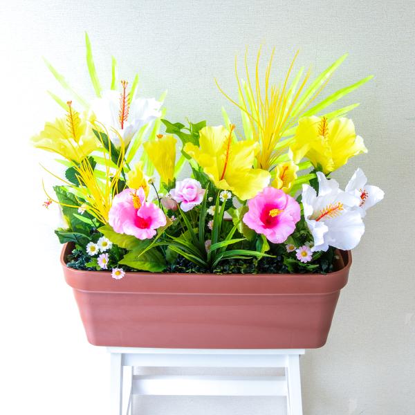 (PF804-LB)H約50cm×W約55cm(プランターサイズ：H約18cm×W約50cm×D約20cm)