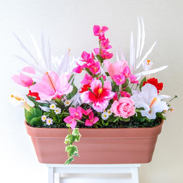 (PF817-LB)H約50cm×W約50cm(プランターサイズ：H約18cm×W約50cm×D約20cm)