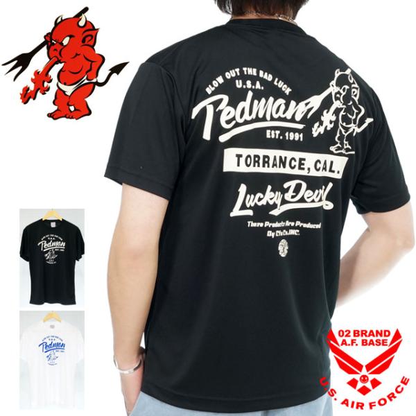 ●商品名テッドマン ロゴエンブレムプリント シルキードライ生地 半袖Tシャツ tdryt-1500a●キーワードメール便対応 アメカジ バイカー カジュアル ミリタリー ロック サーフ スポーツ ゴルフ エフ商会 ハルカミライ カットソー ...