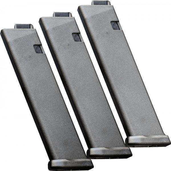 【発売日：2019年08月29日】ストラック・シリーズ専用のコンパクト型マガジン3本セット。銃本体にピッタリ収まるサイズで、伏せ撃ちなどにも邪魔にならず、ピストル用マグポーチにも収納しやすい。