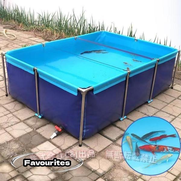◆【複数の使用方法】：PVCターポリン、前に置くことができ、貯水、魚の養殖、エビの養殖、水耕栽培、子供用スイミングプール、庭の貯水、ペットスイミングプール、花の水やりに使用でき、水タンク、水袋として使用できます。家具、テーブル、椅子を保護す...