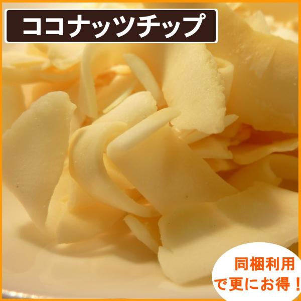 【発売日：2015年04月04日】薄くスライスしたココナッツを香ばしくローストして仕上げた程よい味付けのココナッツチップですパリッパリッ食感とシャキシャキとした歯ごたえ！でもあっさりとしているのでついつい手が伸びてしまう人気の商品です原産国...