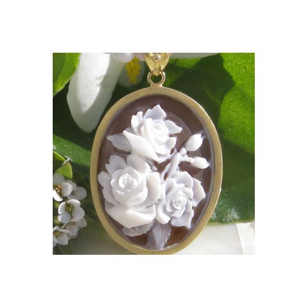 【カメオの素材】サードニクスシェル【カメオのサイズ】25 x 19 mm【全体のサイズ】34 x 20 mm【全体の重さ】3.5g【カメオの作家】Raffale Pernice (ラファエレ・ペルニーチェ）【カメオの作者証明】カメオにサイン...