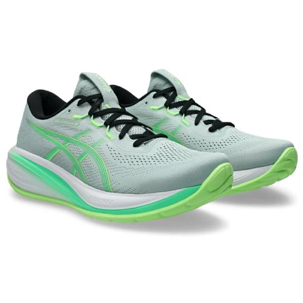 ■メーカー名： ASICS（アシックス）■品名 ：アシックス　ゲル キュムラス 28■品番：1011C143-400■カラー：コールドモス/バイタルグリーン■アッパー：合成繊維■アウトソール：合成底■幅：スタンダード■送料について沖縄県以外...
