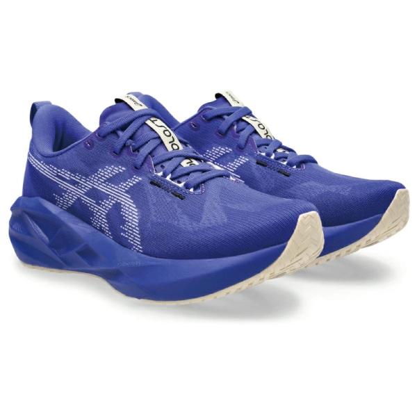 ■メーカー名： ASICS（アシックス）■品名 ：アシックス　ウィメンズ ノヴァブラスト 5■品番：1012B765-403■カラー：コバルトバースト/ホワイト■シューズタイプ：セイフティタイプ（Sub-5/1km6分〜目安）■アッパー：合...