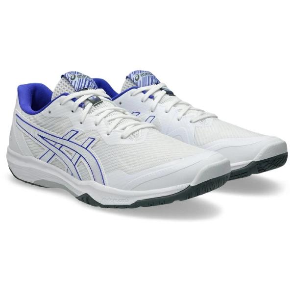 ■メーカー名： ASICS（アシックス）■品名 ： アシックス  ローテ ジャパンライト 3■品番：1053A054-106■カラー：WHITE/COBALT BURST■幅/ラスト：STANDARD■アッパー素材：合成繊維・合成樹脂・人工...