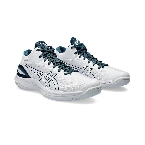 ■メーカー名：asics（アシックス）■品名 ：GELBURST 28■品番：1063A081-101■カラー：101　White/Magnetic Blue■サイズ：26.0〜28.0cm■幅/ラスト：スタンダード■素材■アッパー素材：合...