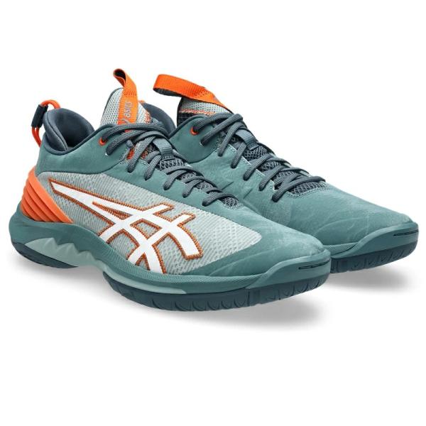 ■メーカー名：asics（アシックス）■品名 ： アシックス ゲルバースト 29■品番：1063a123-400■カラー：フォギーティール/アイスミント■アッパー：合成樹脂、人工皮革、合成繊維■アウトソール：ゴム底■幅：スタンダード■送料に...