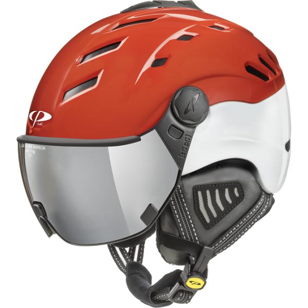 ■メーカー名：CP（シーピー）■品番：CPCM125■品名：CP CAMURAI（カムライ）■カラー：RSW(レッドシャイン×ホワイトシャイン)■サイズ:M(56-58)L(58-60)■SPEC素材：アッパーパネル:ABS樹脂　　　シェル...