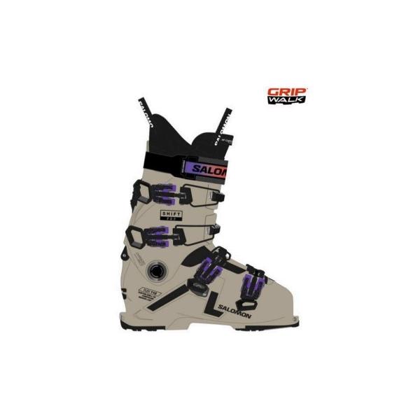 SALOMON L47640100 スキーブーツFLEX：110LAST：100-106mmSIZE：23/23.5cm滑りと登りを高次元に両立した4 バックルフリーライドブーツの女性専用モデル。1570ｇと超軽量で、雪山での女性の果敢なチ...