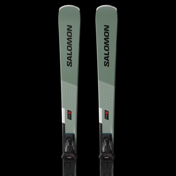 SALOMON　S/MAX 8 + M10 GW L47677600サイズ：170ｃｍ：121-72-106-R15m　1680ｇエレガンスとパフォーマンスの考え方を新たにする Salomon の S/MAX 8 スキーセット。革新的な D...