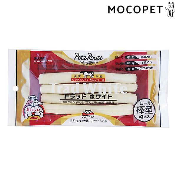 重量があり、弾力性にとんだ厚い良質牛皮使用●重量があり・・・元気いっぱいの愛犬に！重量級イライラ解消ガムです。●弾力性に富んだ・・・弱りがちな歯に柔軟な刺激を与え、歯の汚れを除去！●厚い良質牛皮・・・ザクッとした皮肌と豊かさは、満足のカミご...