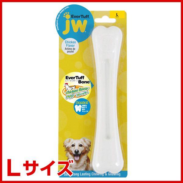プラッツ エバータフボーン　L　チキン 4979007715957 ●無毒性の硬質ナイロンでできた、噛んで遊ぶデンタルトーイです。●フレーバーが付いています。商品詳細・4979007715957・ナイロン・中国・犬・dog サイズ・20x4...