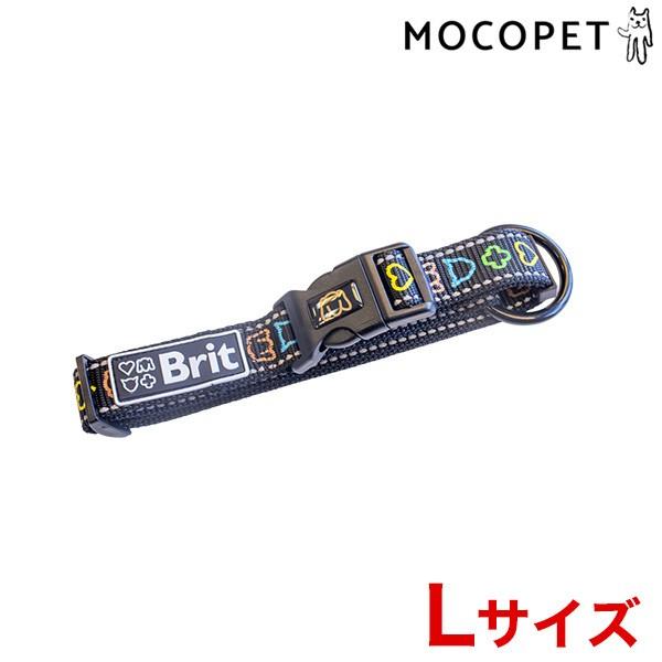 Brit[ブリット] Brit 首輪 Lサイズ 犬 カラー 散歩 おでかけ 4589567250845ワンタッチバックルで着脱が簡単なBritロゴ首輪。サイズ調節可能。反射ステッチで夜のお散歩も安心。商品詳細・4589567250845・ポ...