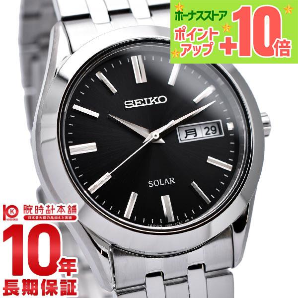 セイコーセレクション SEIKOSELECTION ソーラー SBPX083 メンズセイコーの「SBPX083」 ステンレス素材で統一された丸型のケースとベルト。機能として、過充電防止機能、即スタート機能、スクリューバック、日付曜日表示機能...