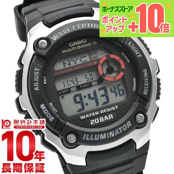 カシオ ウェーブセプター WAVECEPTOR WV-200R-1AJF メンズマリンスポーツや水泳などにも安心して使用できる20気圧防水のスポーツウオッチです。また、世界5局の電波に対応するマルチバンド5電波受信機能を搭載しています。 W...
