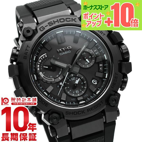 カシオ Ｇショック G-SHOCK MT-G MTG-B3000B-1AJF メンズ独自の設計思想により、メタル素材とG-SHOCKの起源である樹脂素材を融合して革新的な構造美を追求するMT-Gシリーズ。MTG-B3000はカーボン強化樹脂...
