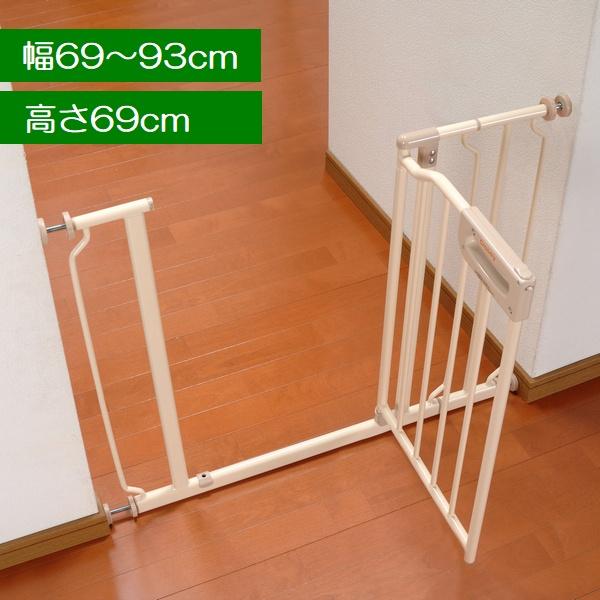 サイズ（約）：幅69〜93×奥行5×高さ69cm対象月齢：約6ヶ月〜24ヶ月頃　※個人差があります重量：約3kg材質：スチール　粉体塗装拡張フレーム1個つき梱包：幅69.5×奥行5.5×高さ72.5cm　約5.5kg注意事項・この商品は屋内...