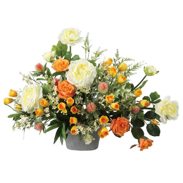 サイズ(約):W53×D30×H38cm重量(約):910g材質:本体/ポリエステル＋ポリエチレン、花器/陶器生産国:日本加工:光触媒加工（V-CAT）説明:酸化チタン光触媒は、植物の葉緑素が光のエネルギーを使って二酸化炭素を酸素に変えるよ...