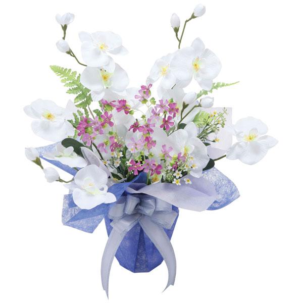 サイズ(約):W42×D30×H46cm重量(約):490g材質:本体/ポリエステル＋ポリエチレン、花器/ポリプロピレン生産国:日本加工:光触媒加工（V-CAT）説明:酸化チタン光触媒は、植物の葉緑素が光のエネルギーを使って二酸化炭素を酸素...