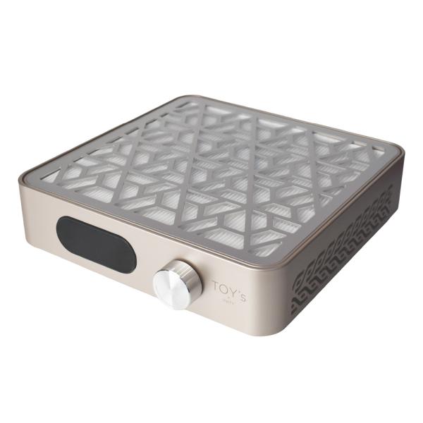 超吸引!コードレス高性能型ダストコレクター!デスク周りもスッキリ。バッテリー内蔵のコードレスタイプで、どこでも快適に使えるダストコレクターです。上品でおしゃれなシャンパンベージュカラー×薄型ボディで収納もスマートに!TOY’sアームレストや...