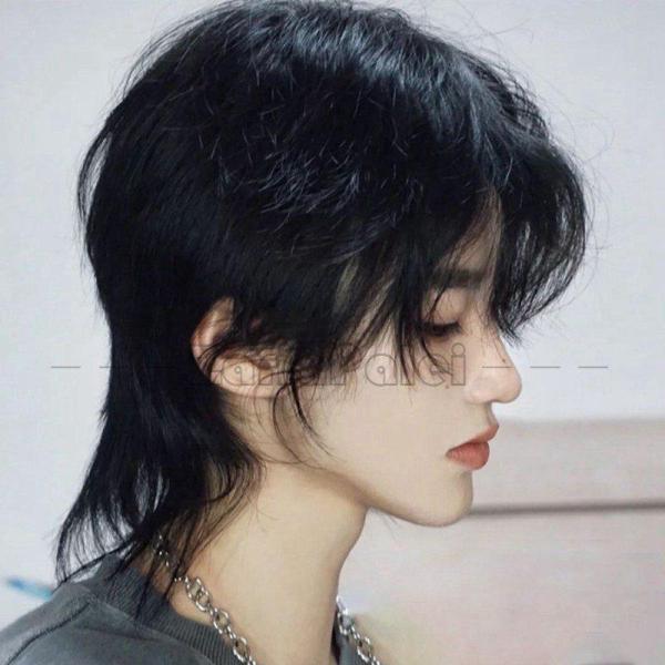 ■商品コート：210426manjf6aウィッグ かつら メンズ 前髪付きウィッグ 部分ウィッグ 頭頂部 男性用 カッコウいい ショート 安い つむじ付 エクステ つけ毛 軽量 通気性良い 脱毛増毛人工毛 ロング 長い 安い フルウィッグ ...