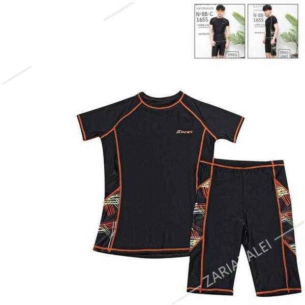 ■ 品名：メンズウェットスーツ ■ 素材：ポリアミド+エラストマー+ポリエステル■ カラー：全2色■ サイズ：XL-3XL■ 機能：UVカット、冷え防止■ 着用シーン：川、海、サーフィン、釣り、ヨット、マリンスポーツに！sanwafashi...