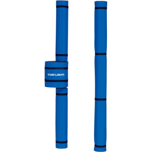 ２本１組 / サイズ：外径１４．５×内径１０．５×長さ１８０ｃｍ / 素材：外被／ナイロンターポリン、芯材／ポリエチレンフォーム / 重量：３ｋｇ／組 / ネット巻側３分割、フック側一体成型、装着簡単なベルト式マジックテープ止 / 衝撃吸収...