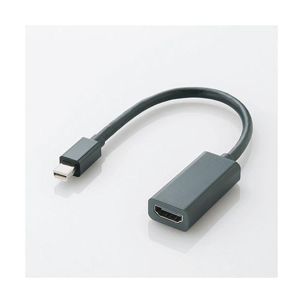 【発売日：2014年05月10日】■Mini DisplayPort搭載機器のデジタル映像を、HDMIコネクタを持つテレビやディスプレイ、プロジェクターなどに出力できる変換アダプタです。 ■サビなどに強く信号劣化を抑える金メッキピンを採用し...